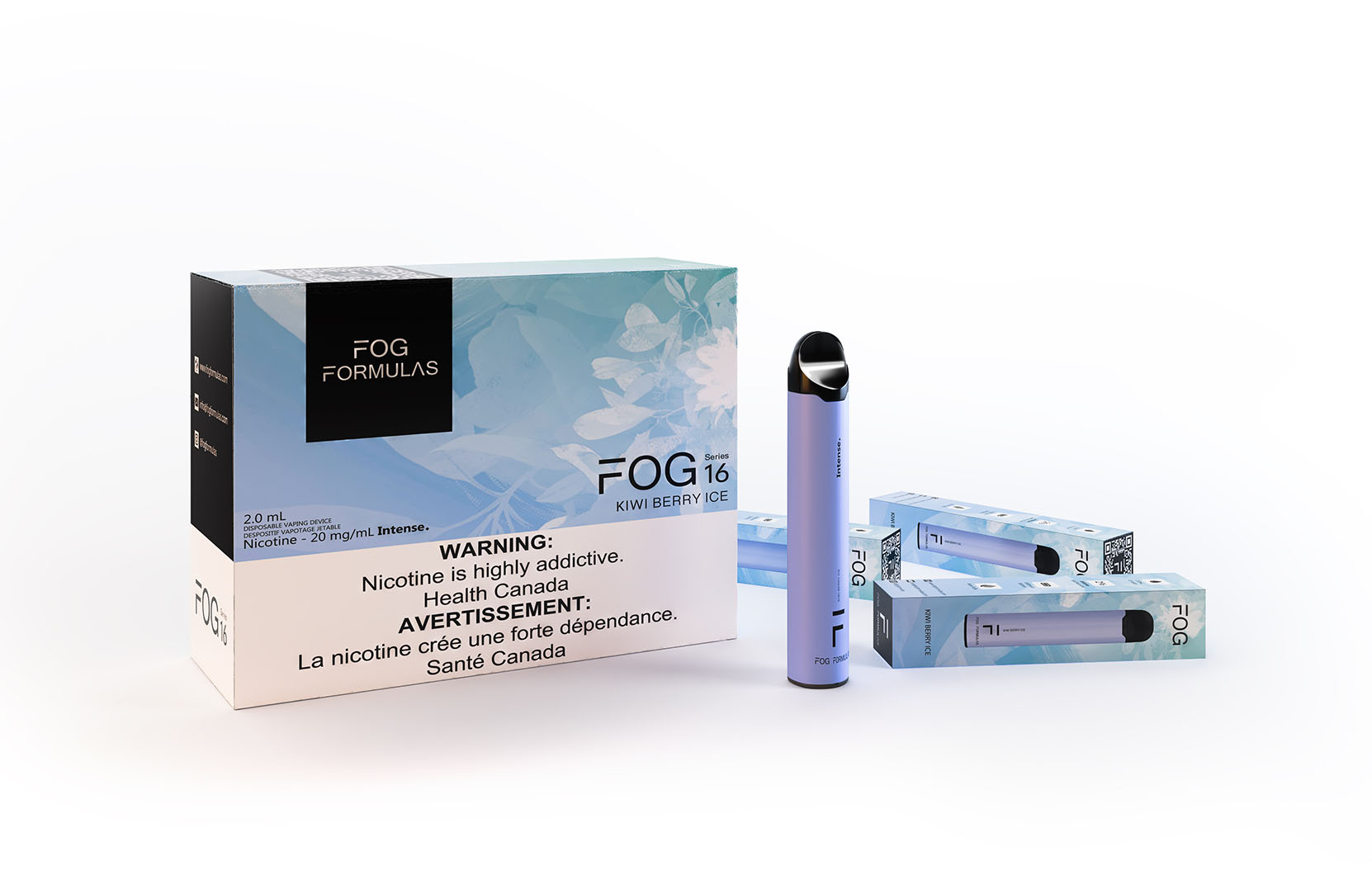 Fog Formulas Series 16 Kiwi Berry Ice 2ml 20mg - EZ-Vape